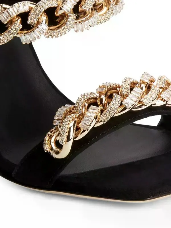 GIUSEPPE ZANOTTI 105mm Berenicee Chain Sandals