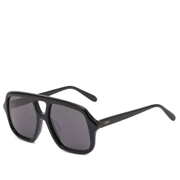 Loewe Slim Pilot Sunglasses - Black/grey