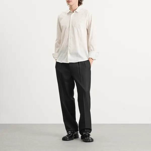 MAISON MARGIELA Tailored Virgin Wool Trouser