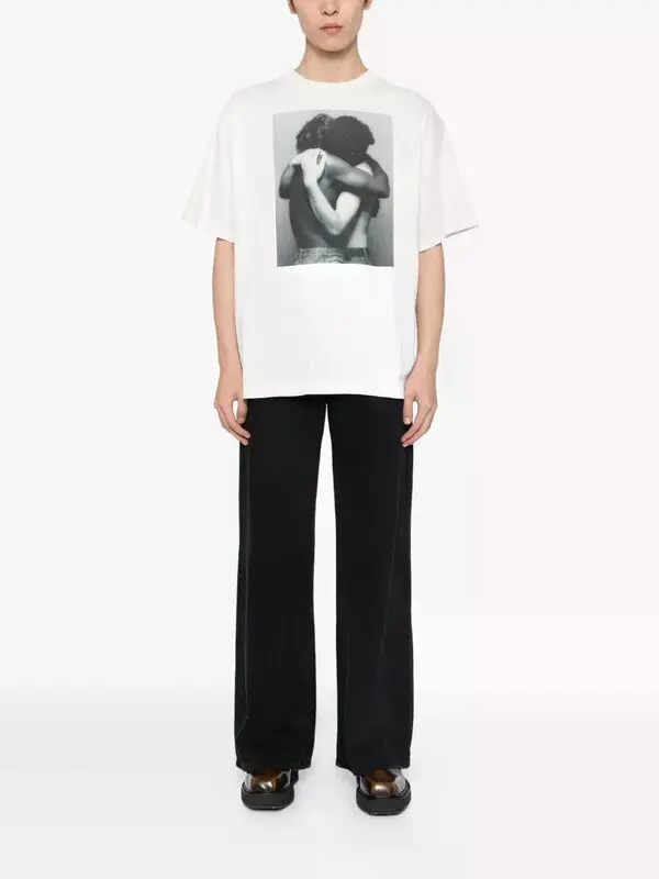 SAINT MXXXXXX Logo-printed T-shirt