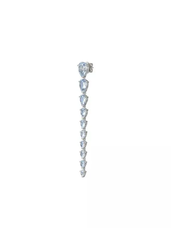 ANABELA CHAN 18k White Gold Nova Aquamarine Earrings