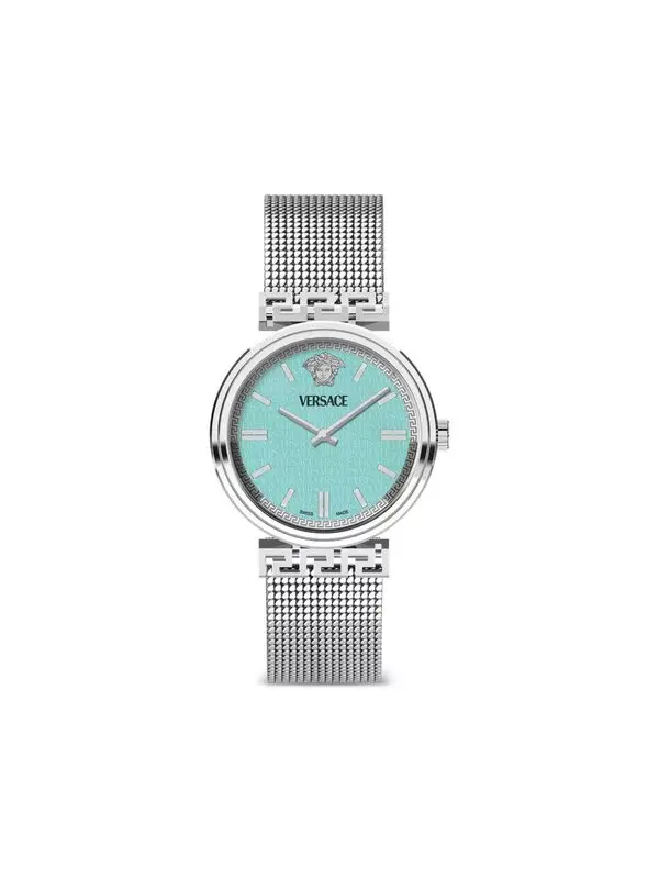 Versace Meander 36mm Watch - Blue