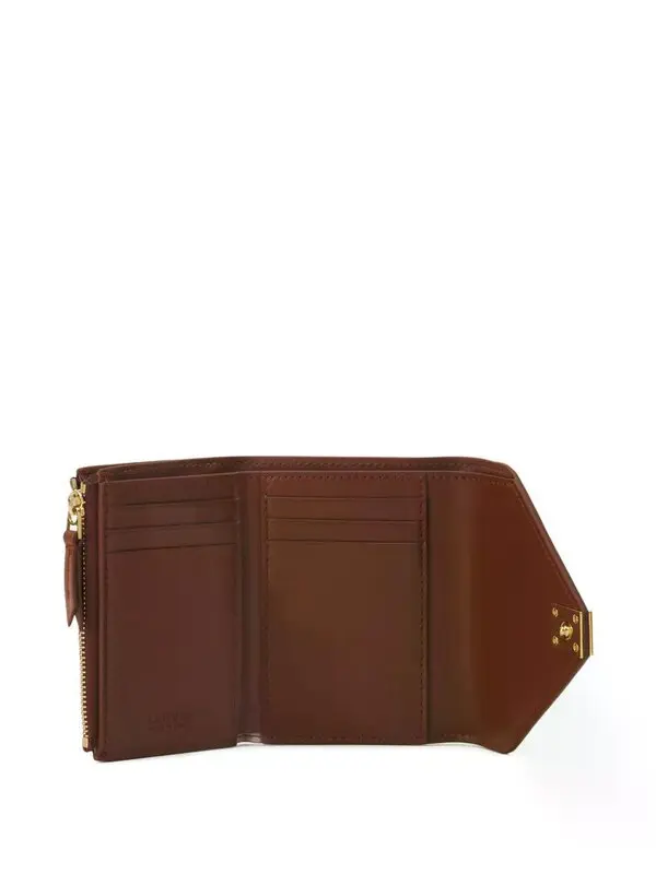 LANVIN Zip-pocket Leather Wallet