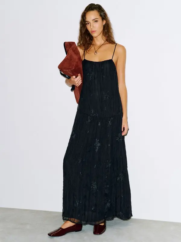 REFORMATION Alda Maxi Dress - Black
