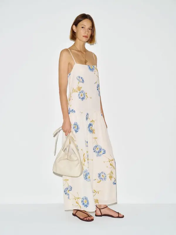REFORMATION Alda Maxi Dress - Natural