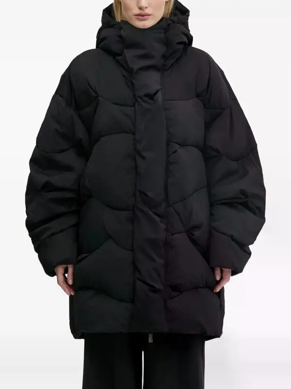 A. A. SPECTRUM Cirrus Hooded Down Coat