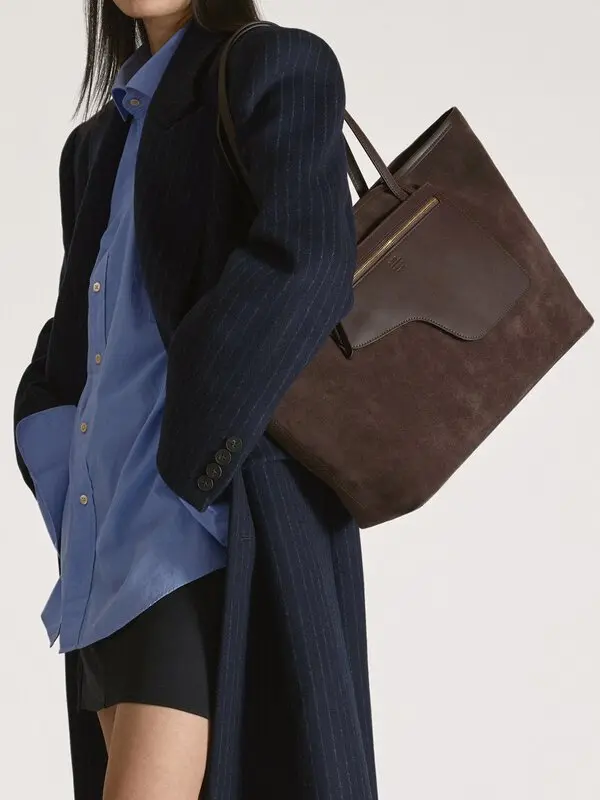 ATP ATELIER Eraclea Large Tote Bag - Walnut
