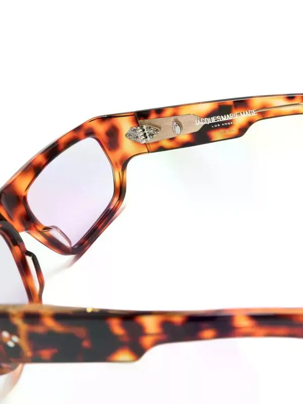 JACQUES MARIE MAGE Rectangle-frame Sunglasses