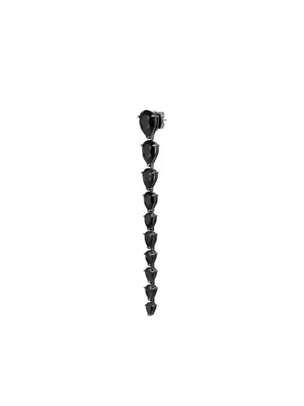 ANABELA CHAN Nova Diamond Drop Earrings - Black