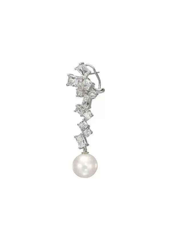ANABELA CHAN Pearl, Diamond And Vermeil Earrings
