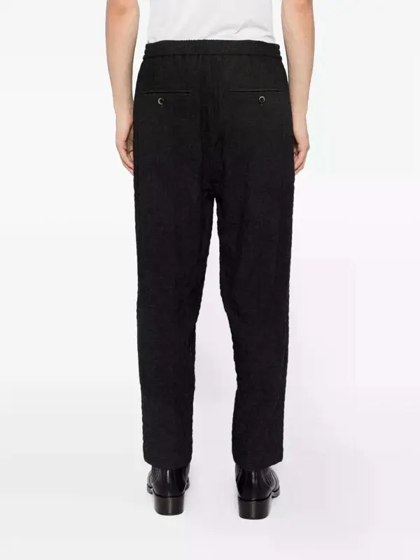 Barena Venezia Textured Trousers - Black