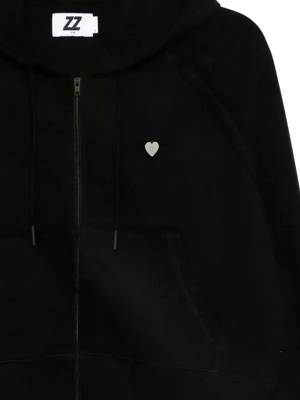 Izzue Cotton Hoodie - Black