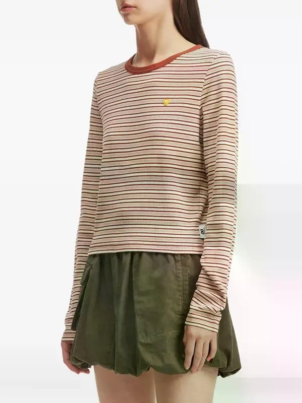 CHOCOOLATE Striped Long-sleeve T-shirt