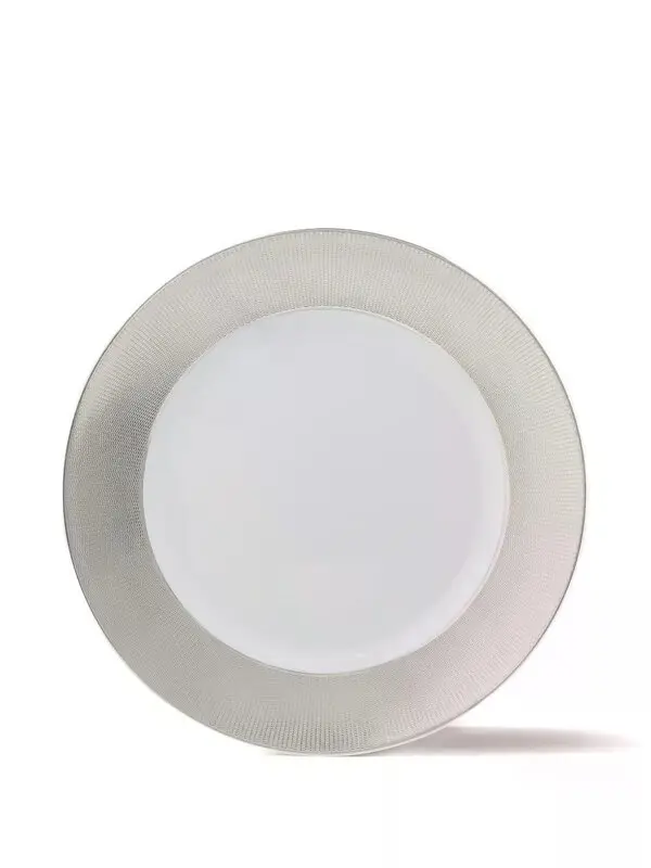Ralph Lauren Hewitt Textured-rim Dinner Plate