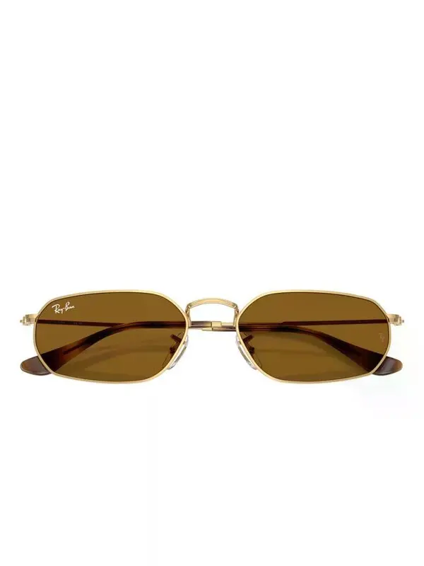 Ray-ban Oval Frame Tinted Sunglasses