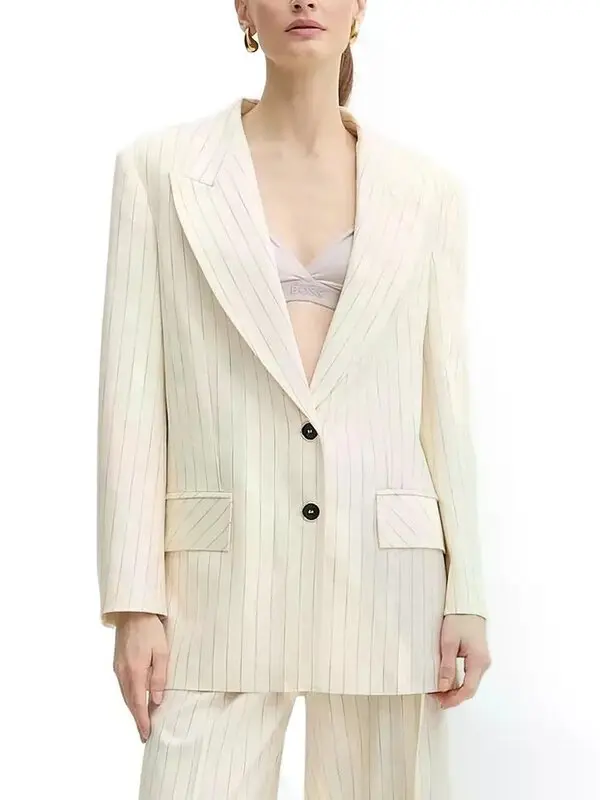 SIMONA CORSELLINI Stripe-pattern Blazer