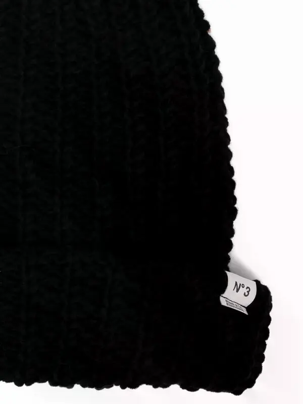 Mihara Yasuhiro Cable-knit Beanie