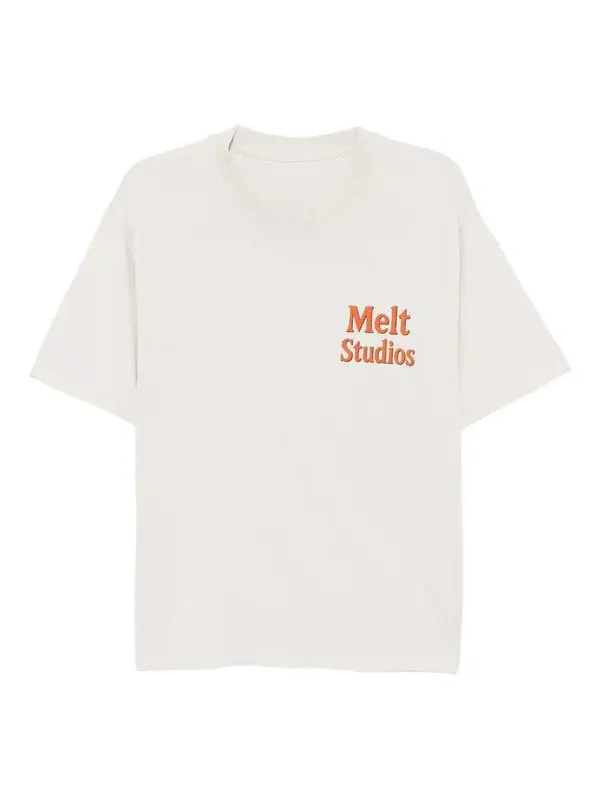MELT Logo-print Cotton T-shirt