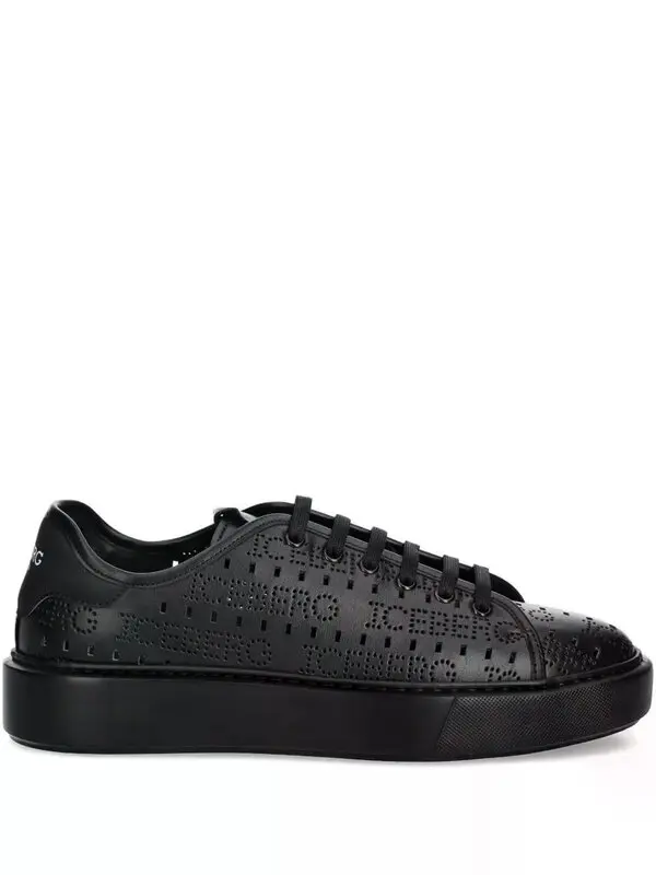 Iceberg Perforated Leather Sneakers