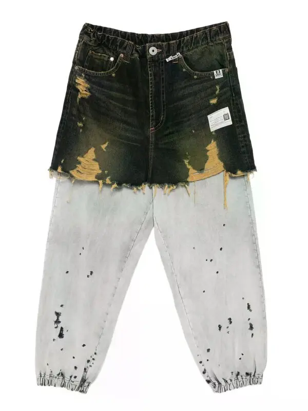 Mihara Yasuhiro Distressed Trouser Skirt
