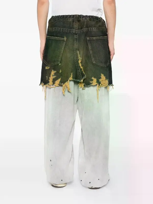 Mihara Yasuhiro Distressed Trouser Skirt