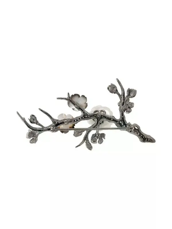 ANABELA CHAN Sakura Blossom Diamond Brooch