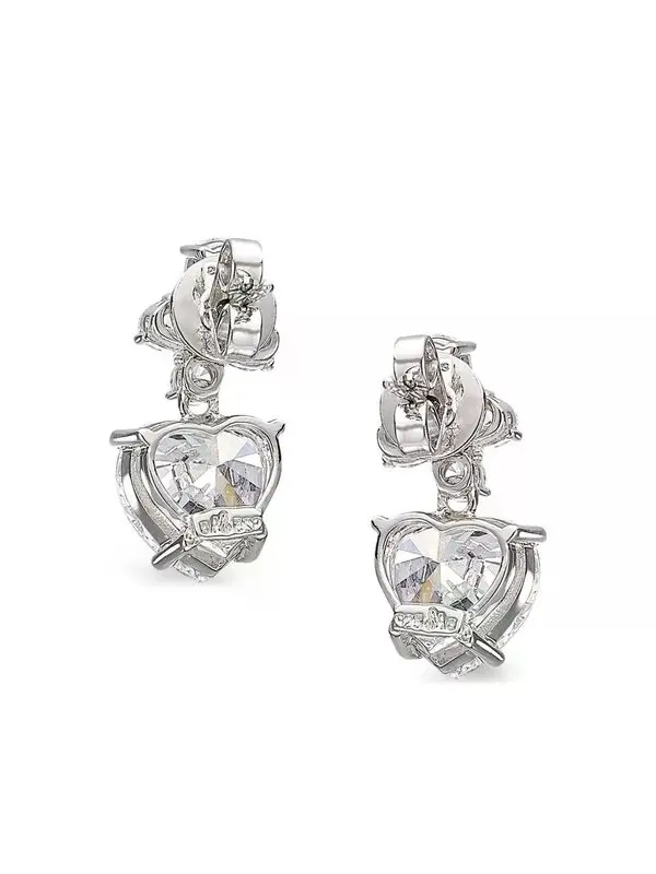 ANABELA CHAN Cupid Heart Diamond Earrings