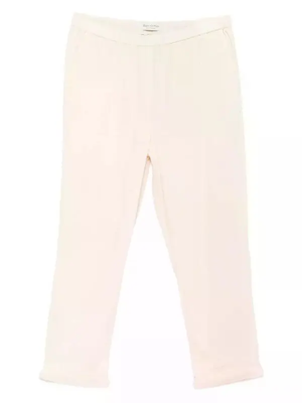 Marc O'polo Elasticated-waistband Cotton Trousers