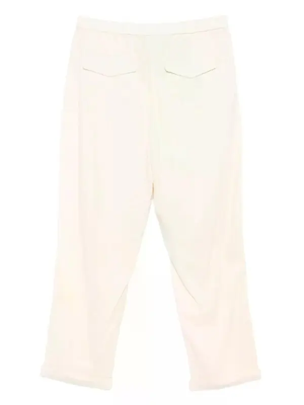 Marc O'polo Elasticated-waistband Cotton Trousers
