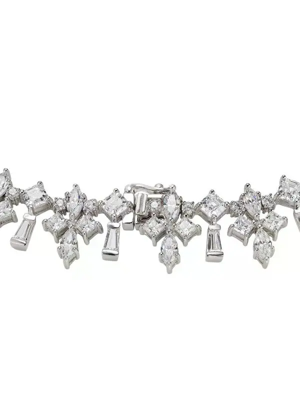ANABELA CHAN 18kt Gold Diamond Fleur-de-lys Necklace