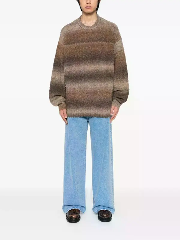 Izzue Gradient-dyed Jumper - Brown