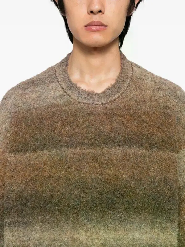 Izzue Gradient-dyed Jumper - Brown