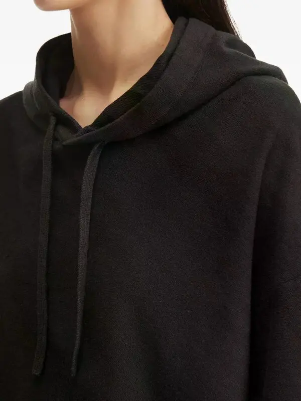 Izzue Drawstring Hoodie - Black