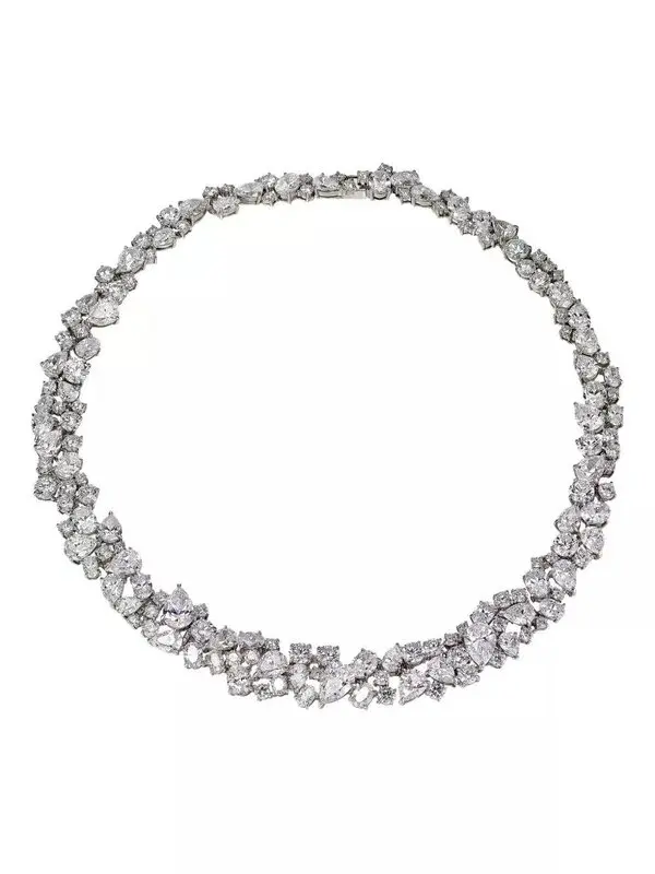 ANABELA CHAN Garden Of Eden Diamond Necklace - Silver