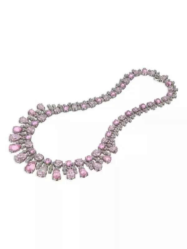 ANABELA CHAN Blush Tutti Frutti Sapphire Necklace - Pink