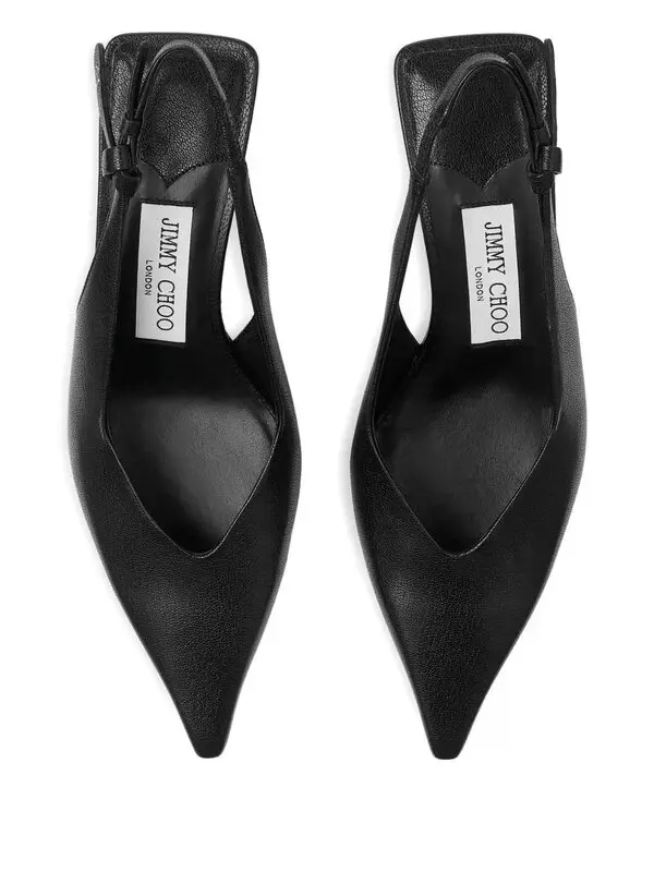 JIMMY CHOO 60mm Camie Slingback Pumps - Black