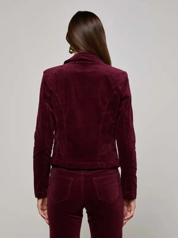 L'Agence Wayne Velvet Blazer