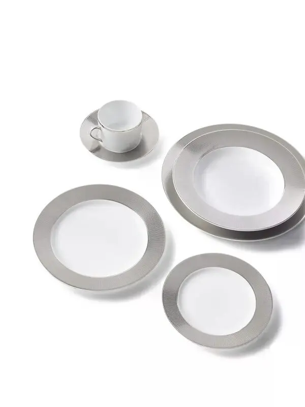 Ralph Lauren Hewitt Textured-border Salad Plate