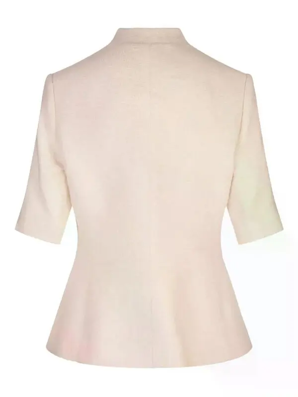 Kiton Short-sleeve Double-breasted Jacket
