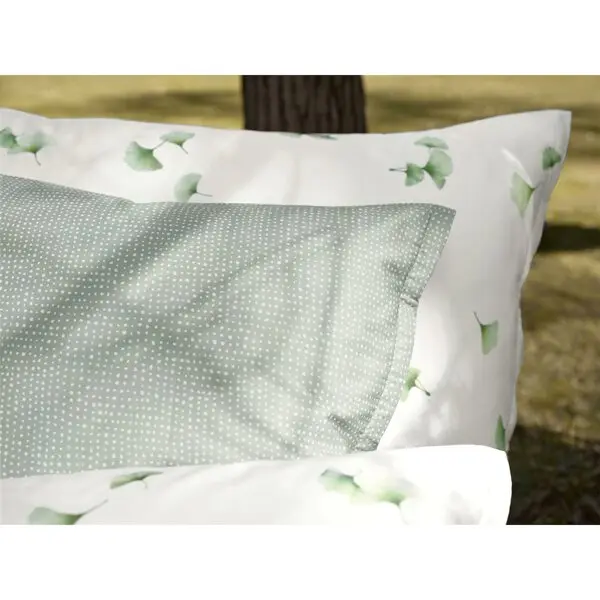 SCHLOSSBERG Erin Sateen Duvet Cover, King - Vert/medium Green