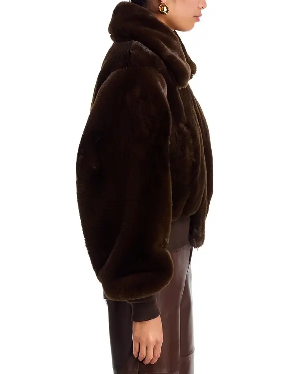 Ronny Kobo Clemence Faux Fur Jacket