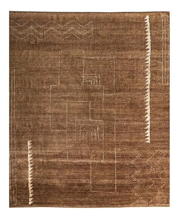 FEIZY Agape 69haf Area Rug, 8'6 X 11'6 - Brown