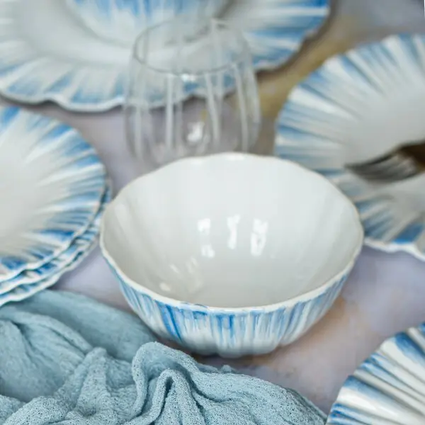VIETRI Bari Blue And Cereal Bowl