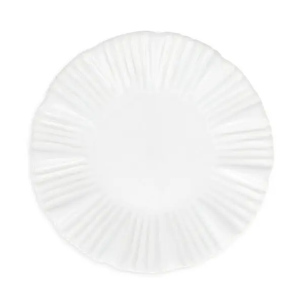 VIETRI Bari Cocktail Plate - White