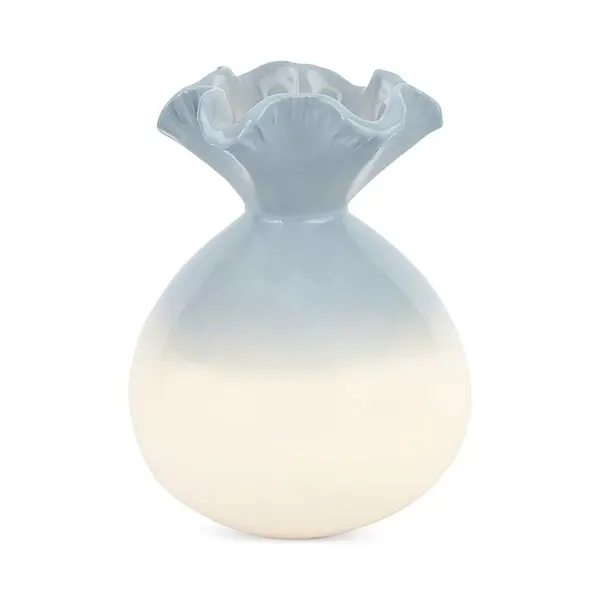 VIETRI Casa Gray Bud Vase - Light/past