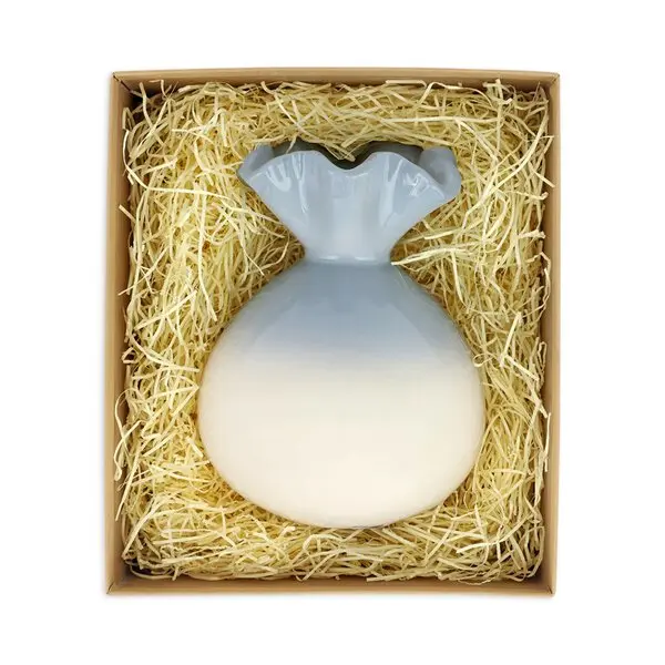 VIETRI Casa Gray Bud Vase - Light/past