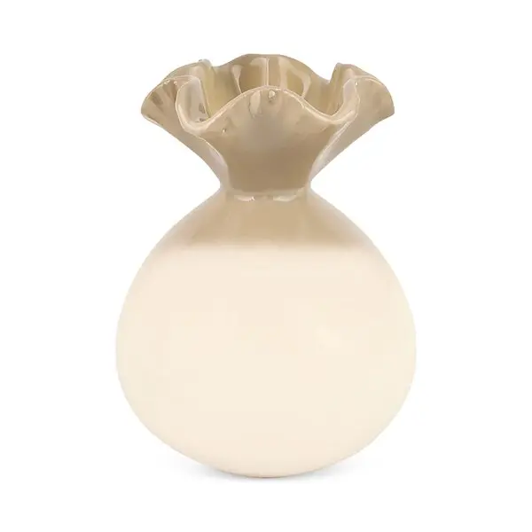 VIETRI Casa Gray Bud Vase - Natural