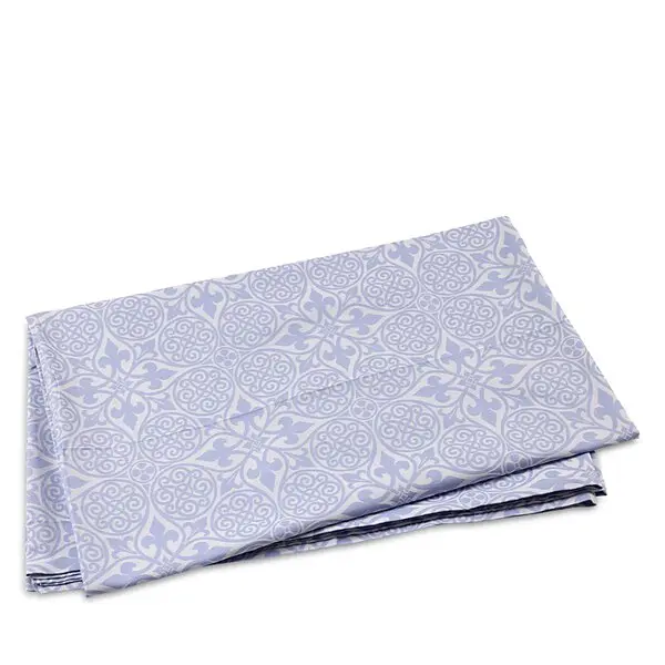 VIETRI Damask Tablecloth, 108 X 70 - Blue