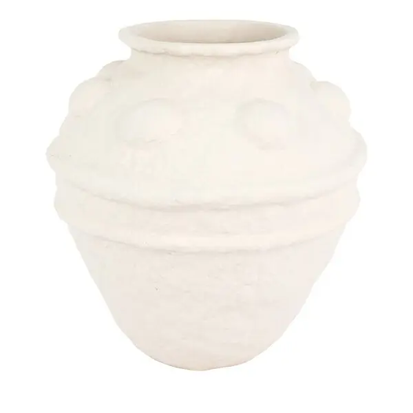 VIETRI Casa Ivory Tall Planter - White