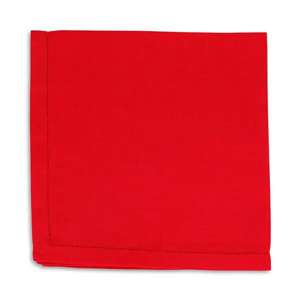 VIETRI Tessuti Linen Napkins, Set Of 4 - Red